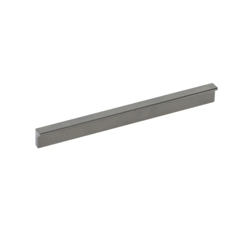 Momo Angle Pull Handle 128mm In Metallic Grey