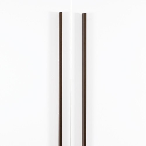 Momo Angle Pull Handle 640mm In Metallic Golden Brown