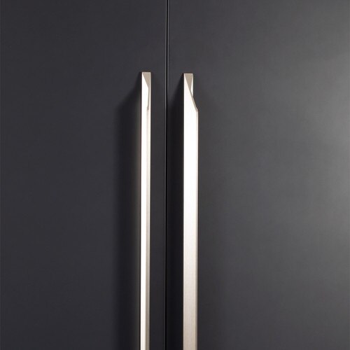 Momo Cutt Pull Handle 320mm In Dull Brushed Nickel