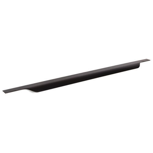 Momo Vector Lip Pull Handle 397mm In Brushed Black